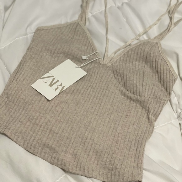 Zara | Tops | Zara Ribbed Tank | Poshmark